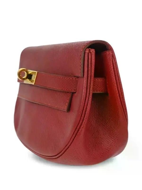 Hermès 1994 Banana Kelly Clutch Bag