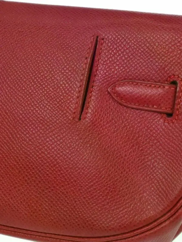 Hermès 1994 Banana Kelly Clutch Bag