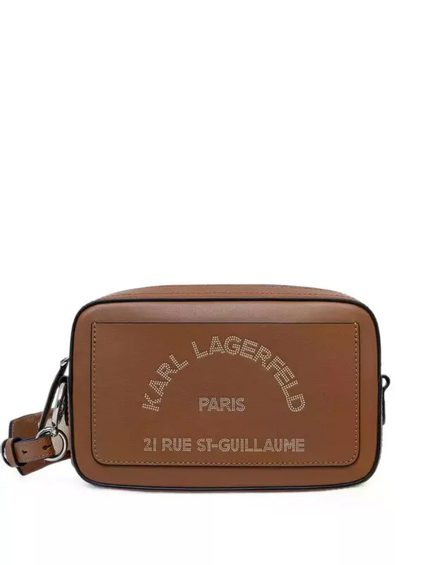 Karl Lagerfeld Rue St-guillaume Crossbody Bag - Brown