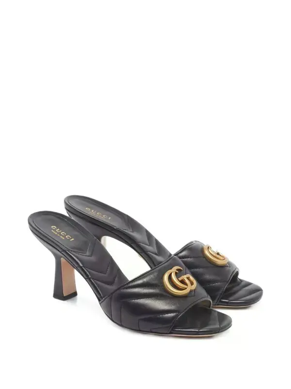 Gucci Double G Quilted Sandals