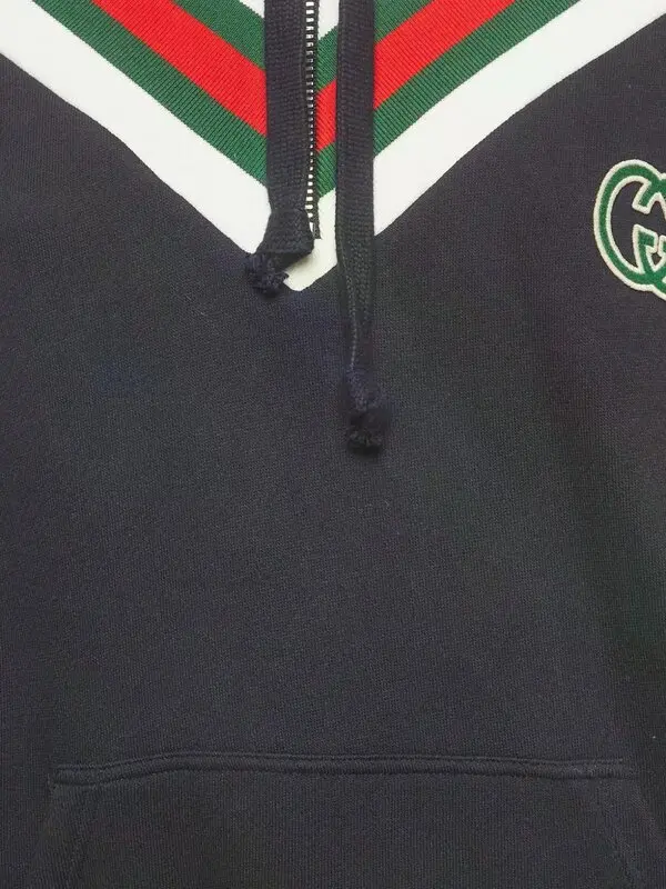 Gucci Web Striped Hoodie