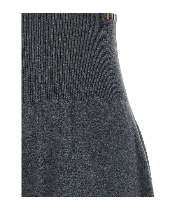 Extreme Cashmere A-line Skirt