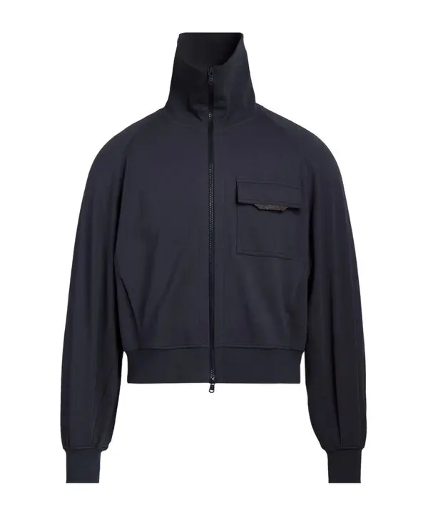 Brunello Cucinelli Solid-color Fleece Long-sleeve Top