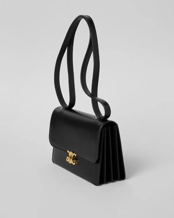 Celine Le 17 Shoulder Bag - Black