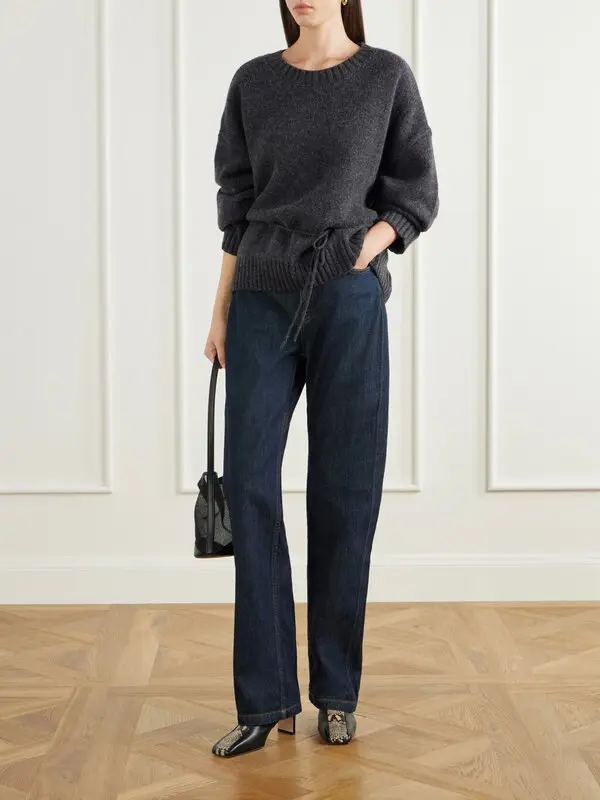 JOSEPH High-rise Straight-leg Jeans