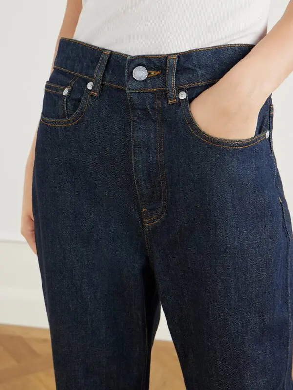 JOSEPH High-rise Straight-leg Jeans