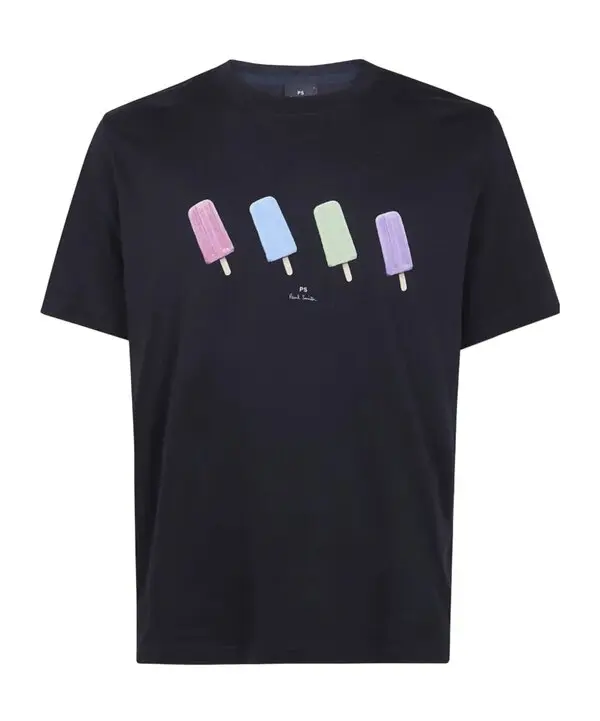 Paul Smith Graphic Print Crewneck T-shirt