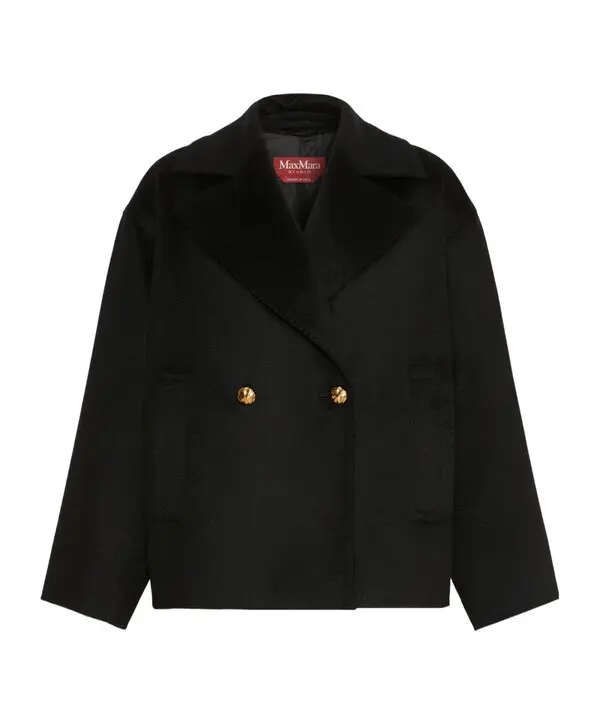 Max Mara Mstsnob Double-breasted Coat
