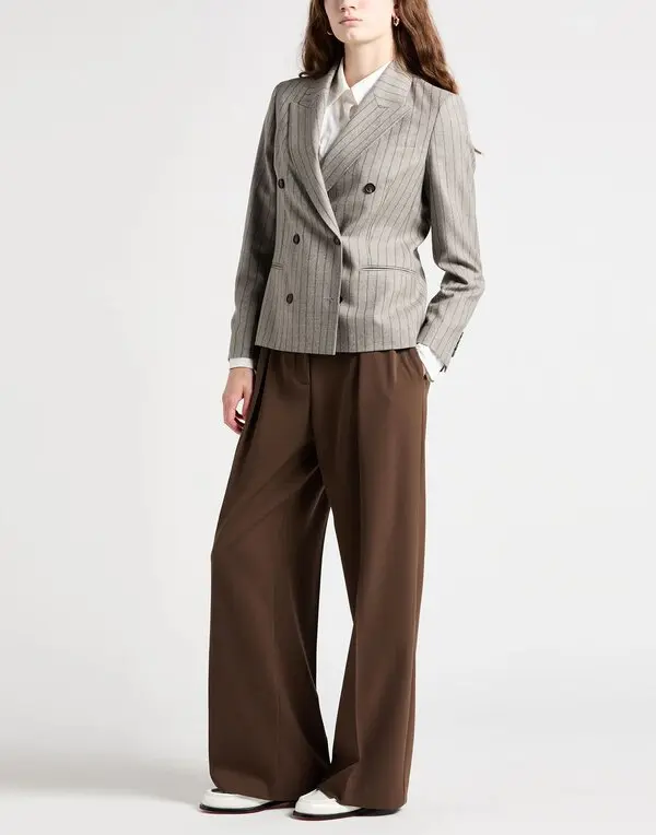 Brunello Cucinelli Striped Wool Blazer