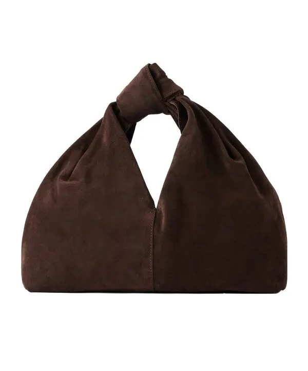 LOEFFLER RANDALL Helga Knotted Suede Clutch