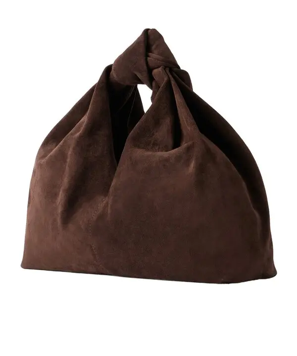 LOEFFLER RANDALL Helga Knotted Suede Clutch