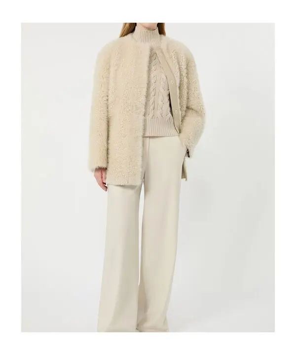 Max Mara Mstcosmo Knitted Jumper - Beige