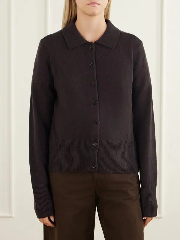 Le Kasha Ribbed Cashmere Cardigan