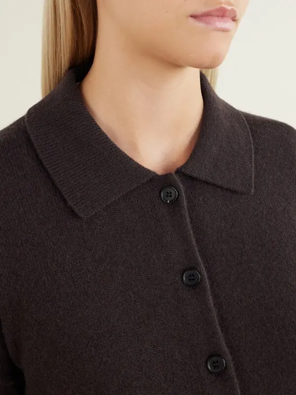 Le Kasha Ribbed Cashmere Cardigan