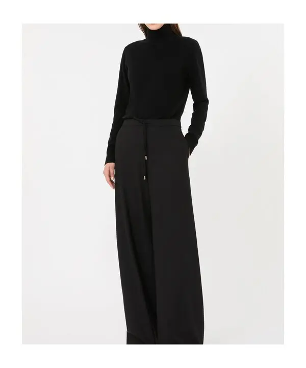 Max Mara Educata Roll Neck Jumper - Black