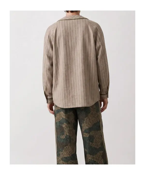 Kapital Appliqué Striped Jacket