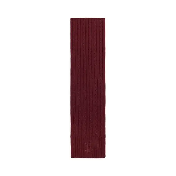 Ralph Lauren Knitted Long Scarf - Brown