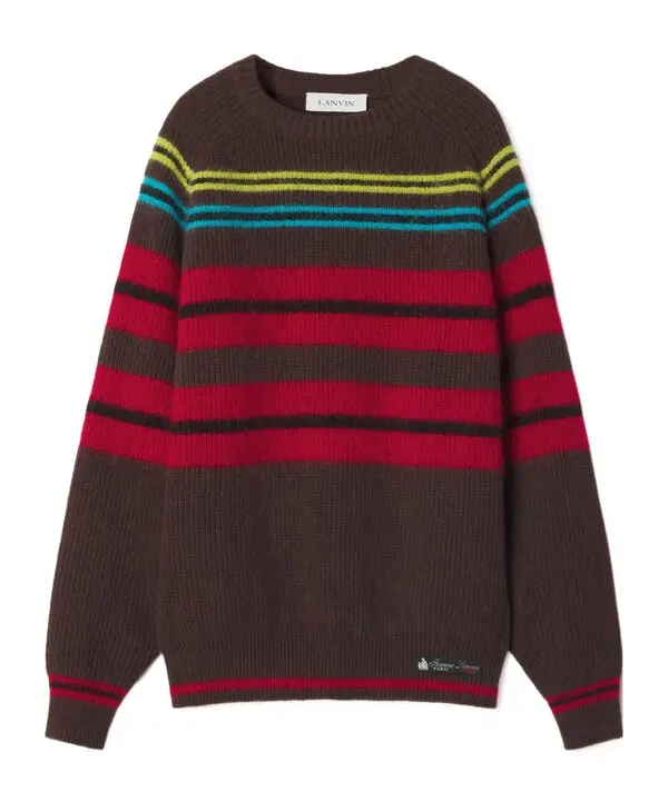 LANVIN Long-sleeved Sweater - Ebony