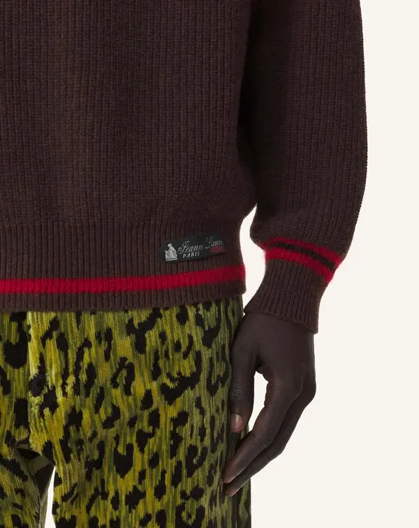 LANVIN Long-sleeved Sweater - Ebony