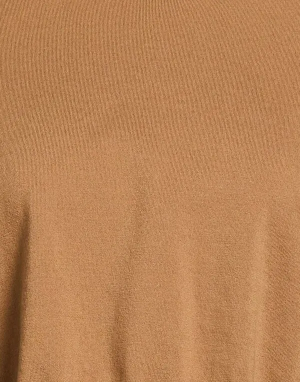 Max Mara Solidcolor Lightweight Knit Turtleneck Longsleeve Top