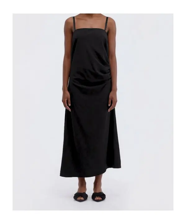 Carven Draped Lingerie Dress