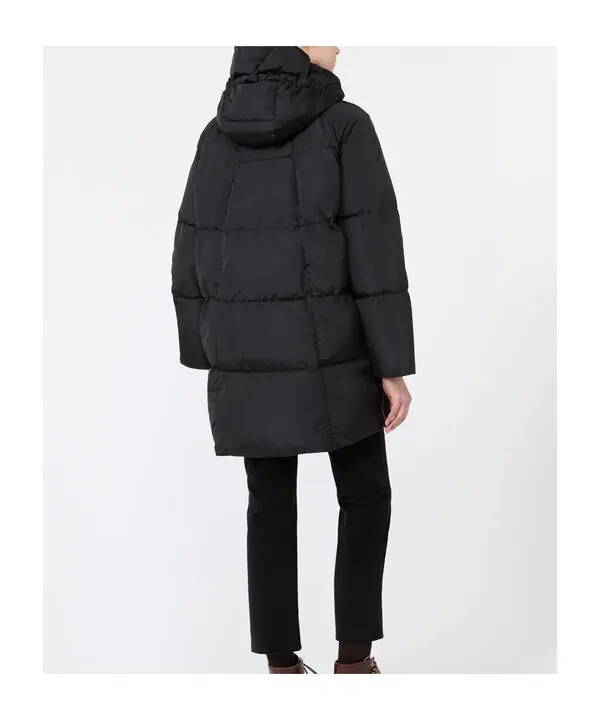Max Mara Midi Parka In Water-repellent Taffeta