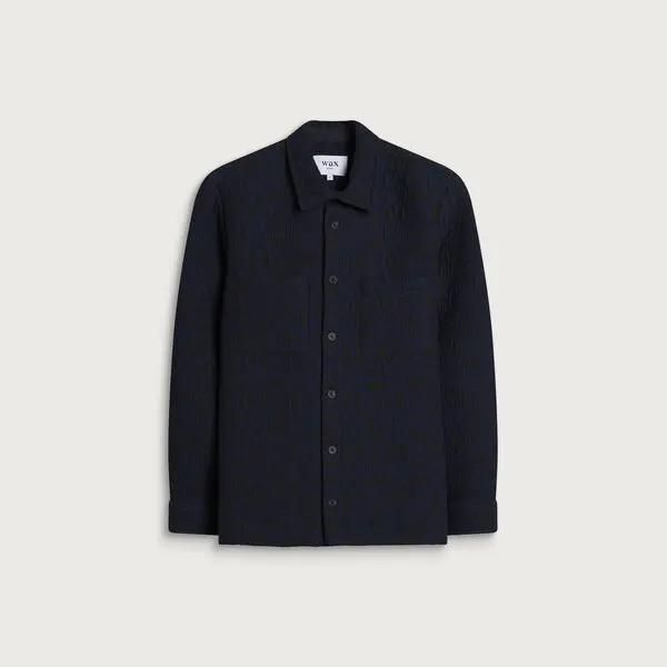 WAX LONDON Otto Ornate Quilt Overshirt