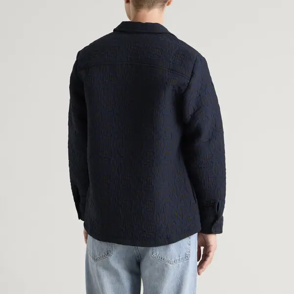 WAX LONDON Otto Ornate Quilt Overshirt