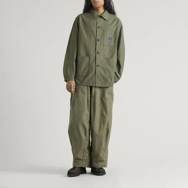 Needles Reversed Sateen Coverall Jacket