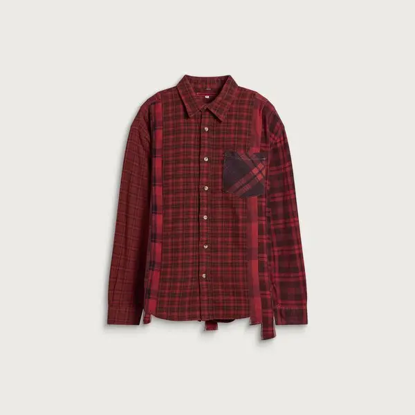 Needles 7 Cuts Overdyed Flannel Shirt