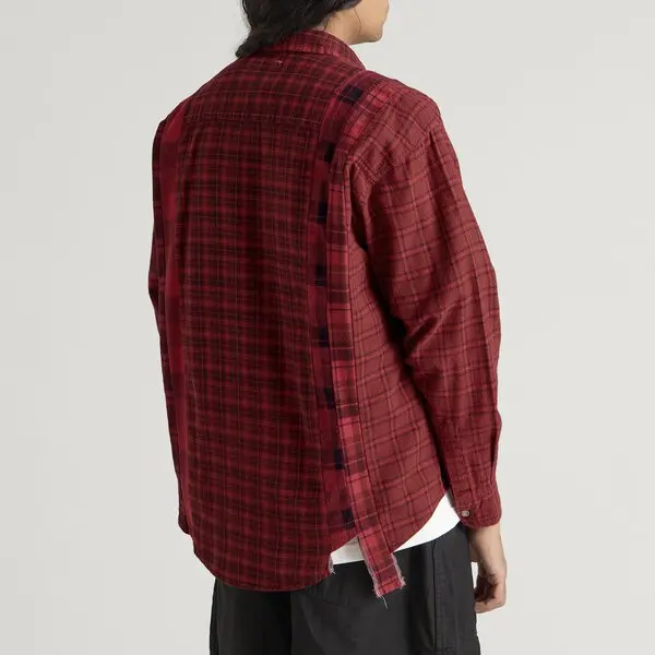 Needles 7 Cuts Overdyed Flannel Shirt