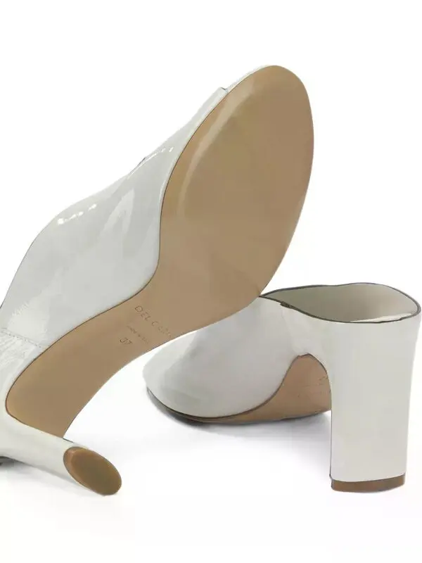 DEL CARLO Metis Leather Open-toe Mules