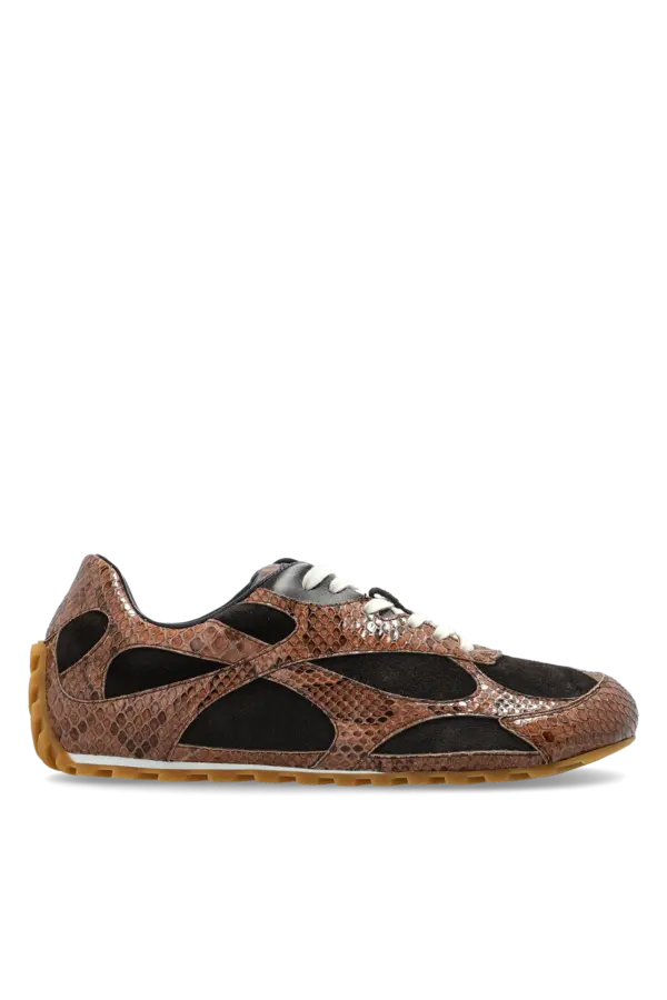 Bottega Veneta Orbit Flash Low-top Sneakers - Brown