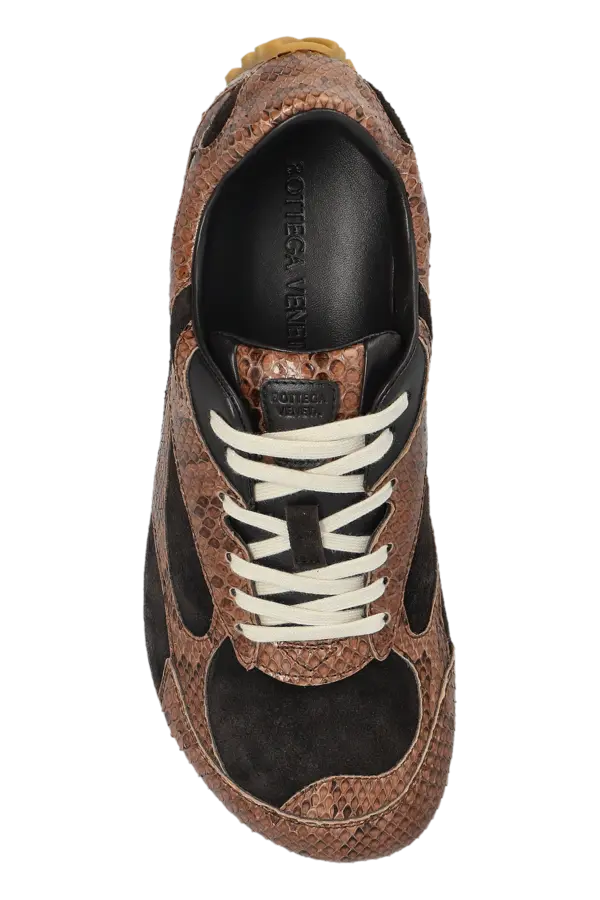 Bottega Veneta Orbit Flash Low-top Sneakers - Brown