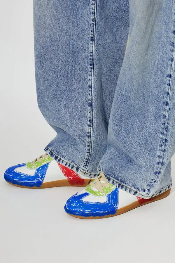 MAISON MARGIELA Replica’ Multicolor Low-top Sneakers