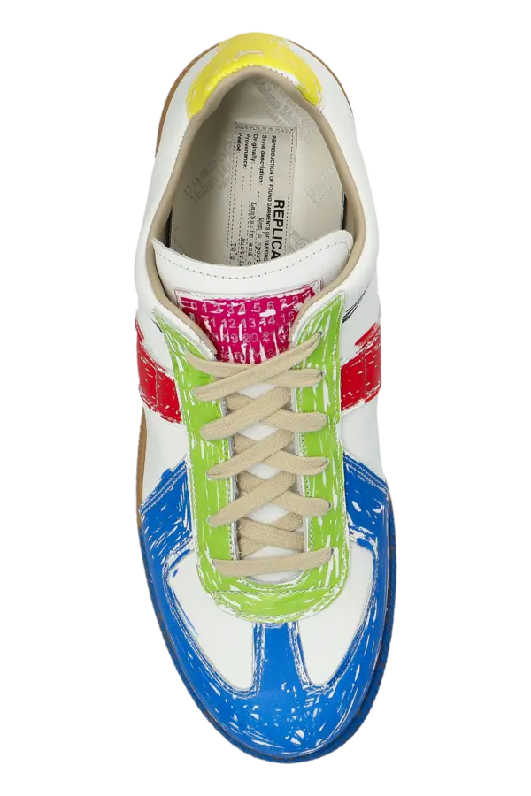 MAISON MARGIELA Replica’ Multicolor Low-top Sneakers