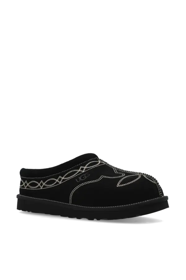 UGG Tasman Western Leather Slip-on Shoes