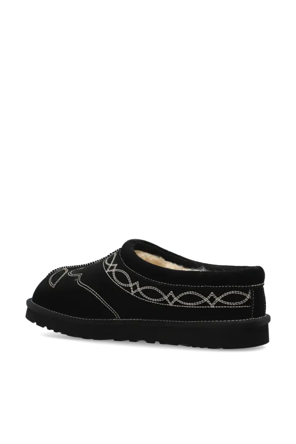 UGG Tasman Western Leather Slip-on Shoes