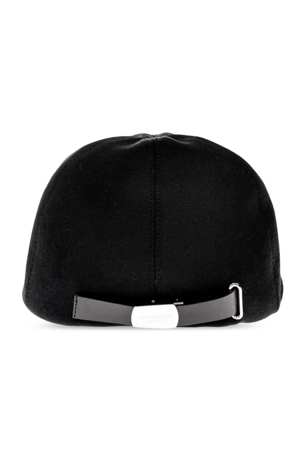 Giorgio Armani Wool Flat Cap