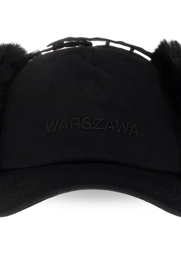 MISBHV Baseball Cap With Faux Fur Ear Flaps 'warszawa' By