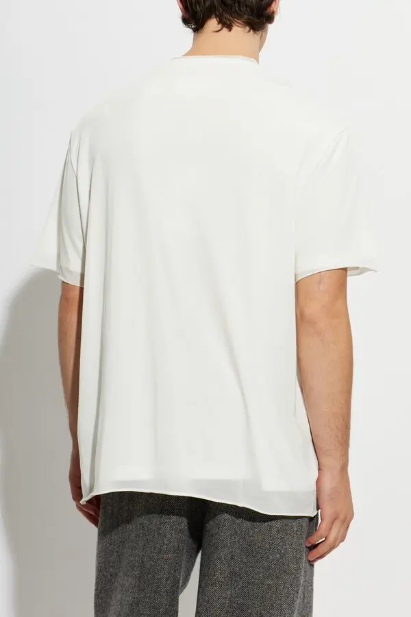 MAISON MARGIELA Double-layered T-shirt With Logo