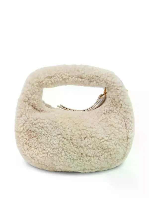 Miu Miu Wander Shearling Hobo Bag