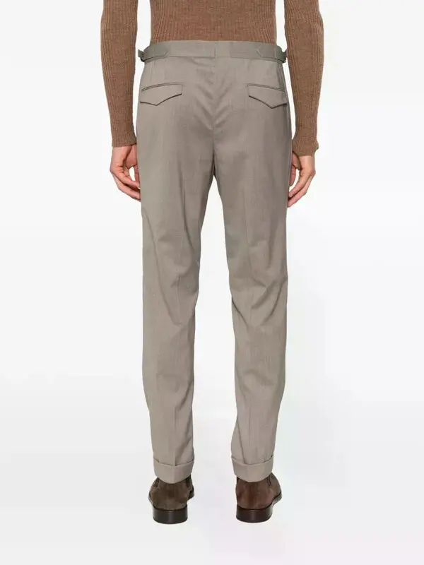 BRIGLIA 1949 Pleated Side-adjuster Trousers