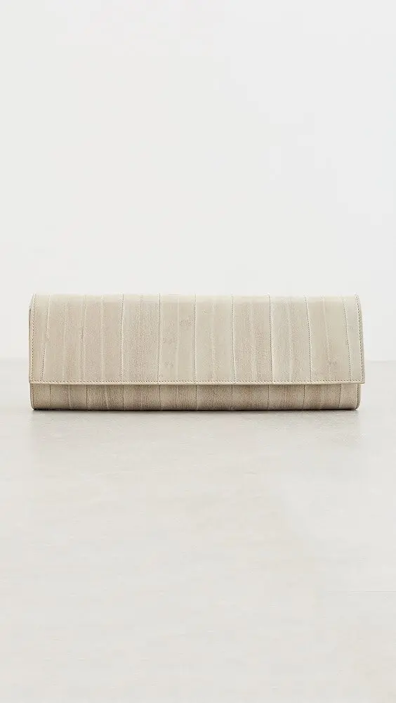 Proenza Schouler Hex Clutch In Eel