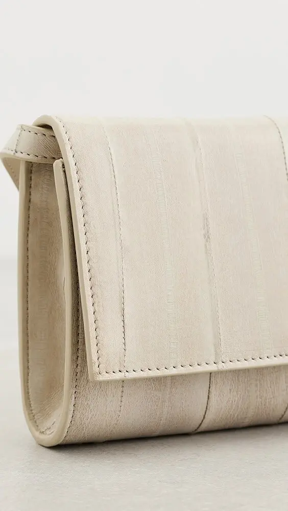 Proenza Schouler Hex Clutch In Eel
