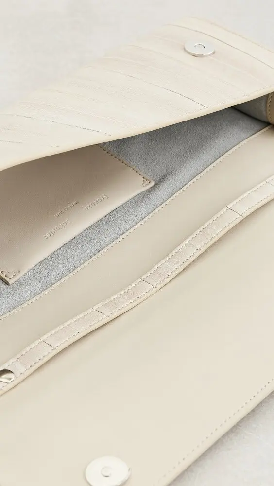 Proenza Schouler Hex Clutch In Eel