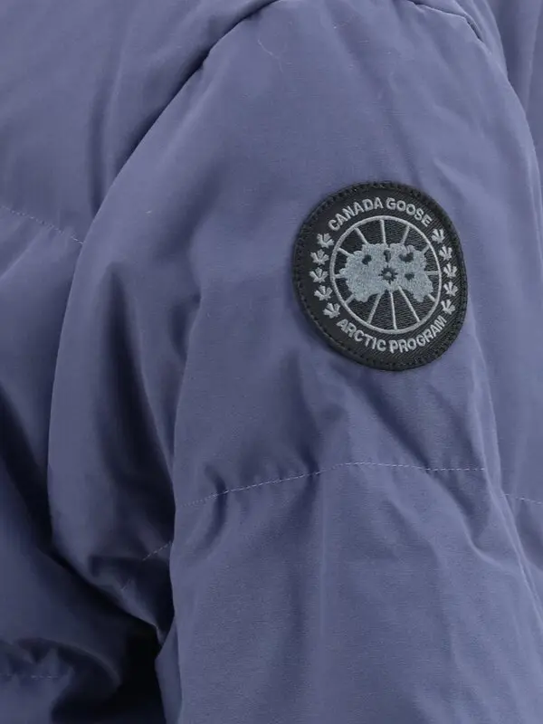 Canada Goose Puffer Jacket In Recycled Technical Fabric With High Neck And Contrast Logo