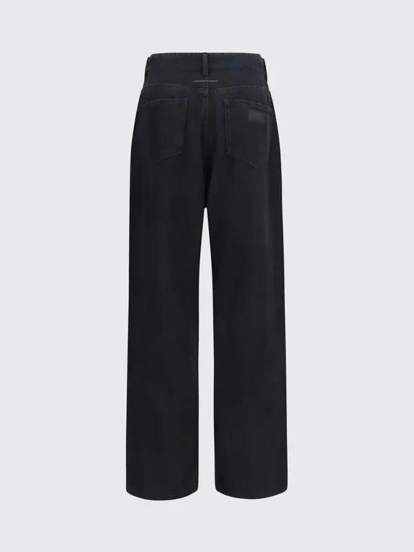 MAISON MARGIELA Mid-rise Wide-leg Jeans In Cotton Denim
