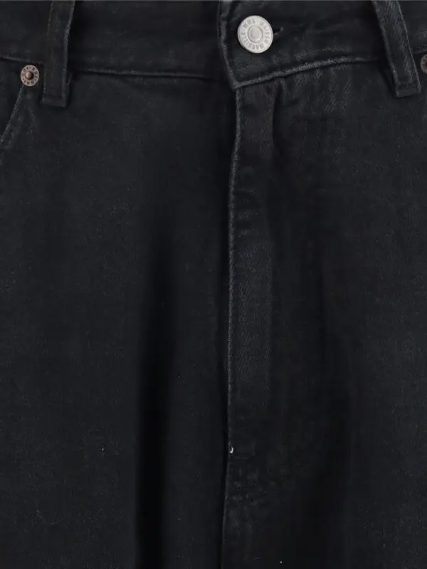 MAISON MARGIELA Mid-rise Wide-leg Jeans In Cotton Denim