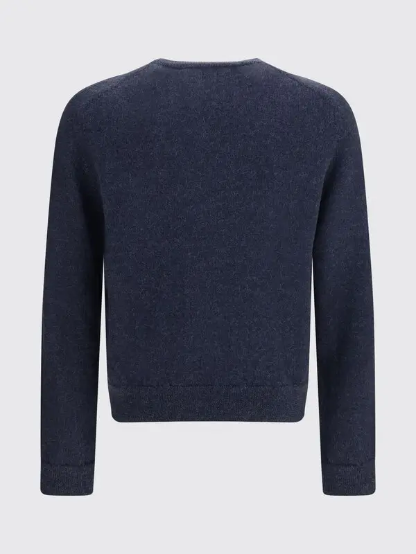 Our Legacy Crewneck Jumper In Pure Cotton With Long Sleeves And Ribbed Trims